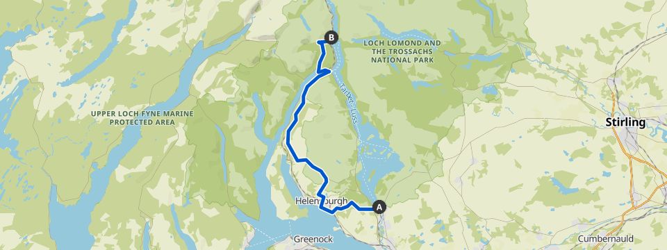 A breathtaking hike from lowlands to Highlands — Three Lochs Way ...